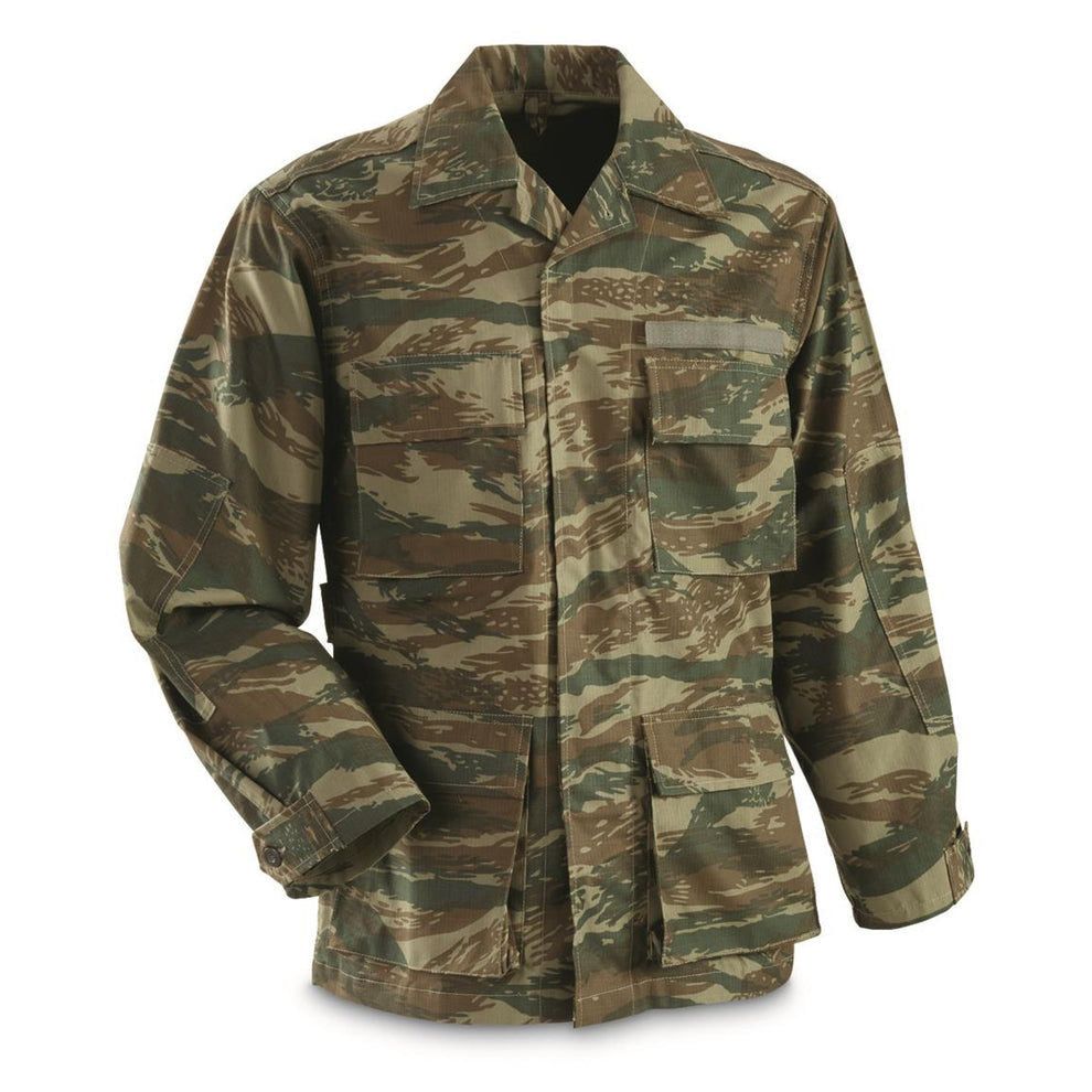 GREEK LIZARD CAMO BDU JACKET – Constitutional Republic Supply
